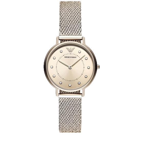 Armani AR11129 Kappa Gold Dial Ladies Watch | Stock Must Go