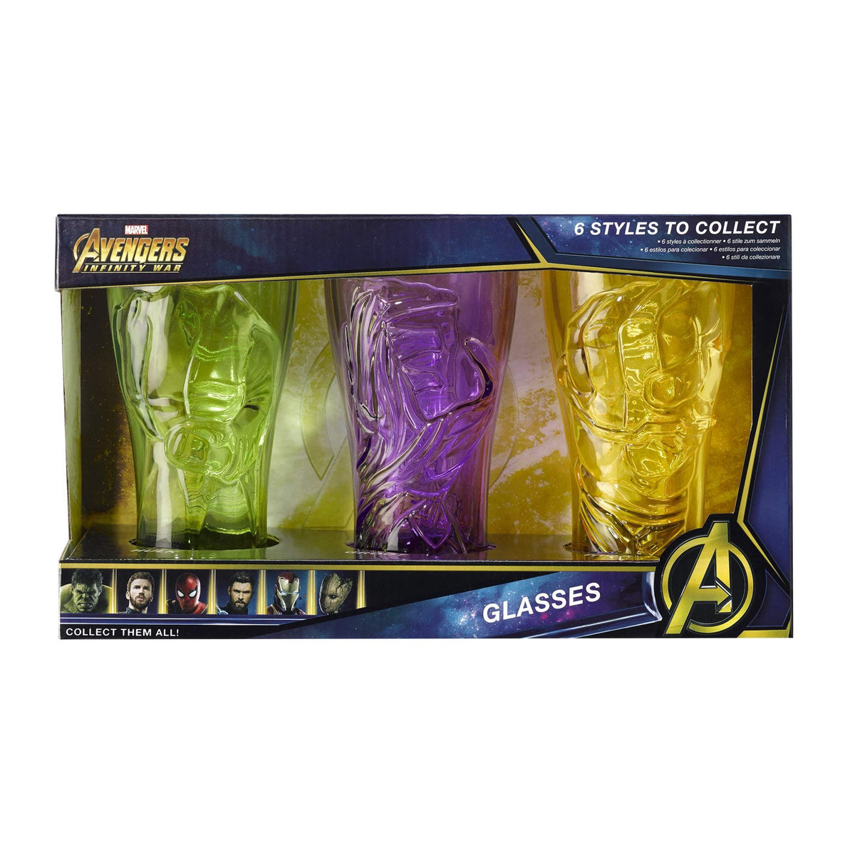 Meta Merch Marvel Avengers Infinity War Glasses | Stock Must Go