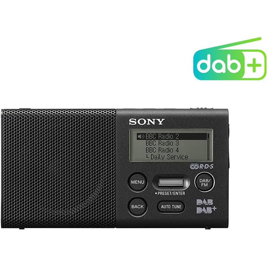 Sony XDR-P1DBP Pocket DAB/DAB+ Radio - Black - Refurbished Good – Stock ...