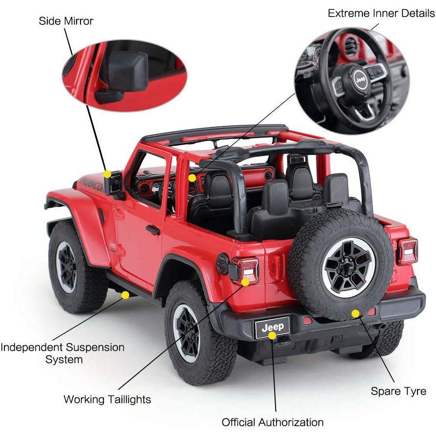 Rastar Jeep Wrangler JL 1:14 RC Toy Car | Stock Must Go