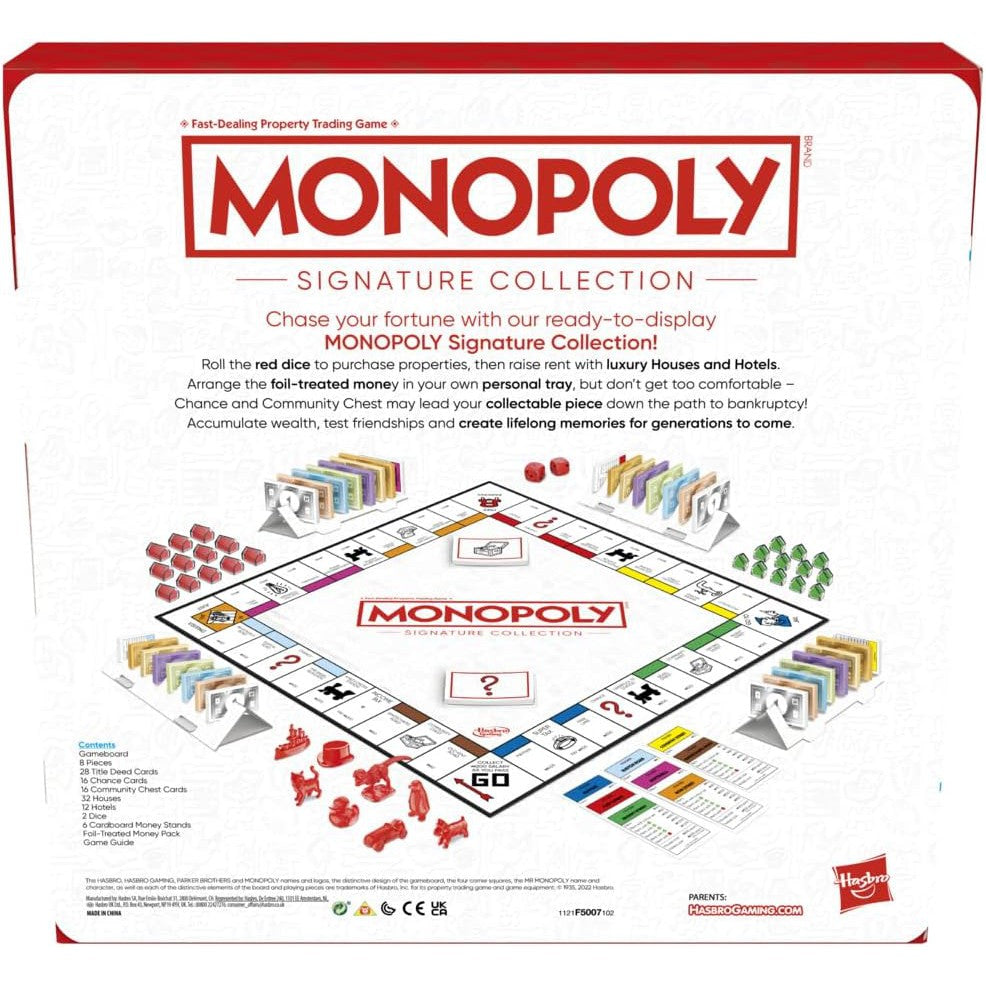Hasbro Monopoly Signature Collection | Stock Must Go