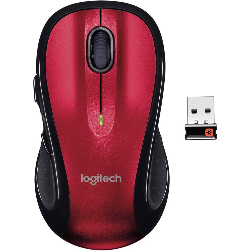 Logitech M510 Wireless Mouse - Red - Good | Stock Must Go