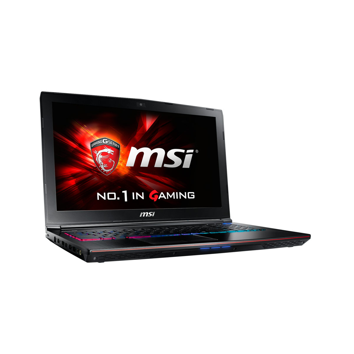 MSI Apache Pro GE62VR 7RF Intel i7 16GB RAM 1TB +128GB 15.6" - Black