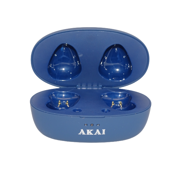 Akai A61047BL Wireless Bluetooth Headphones - Blue – Stock Must Go