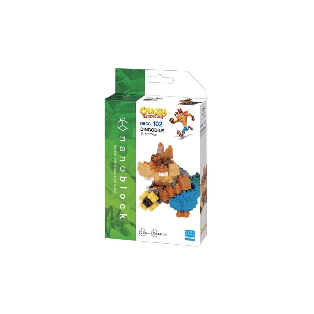 Nanoblock - Crash Bandicoot - Dingodile - NBCC-102 | Stock Must Go