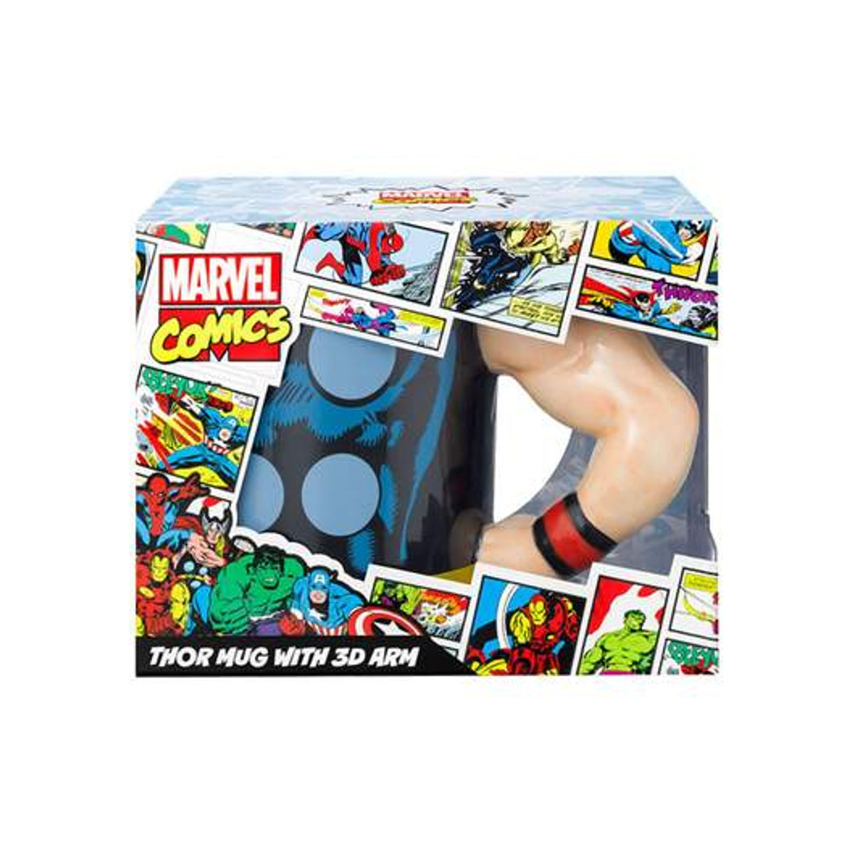 Marvel Thor Handle Mug with 3D Arm | Stock Must Go