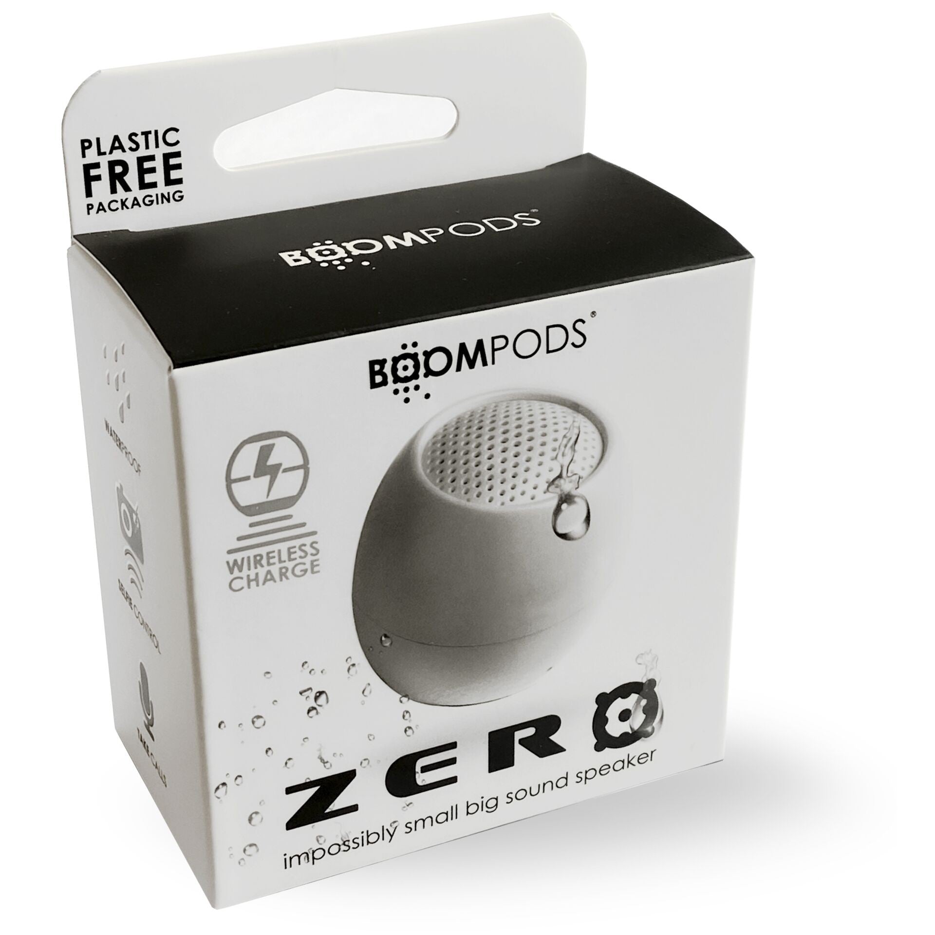 Boompods Zero Bluetooth Handsfree Speaker - White | Stock Must Go