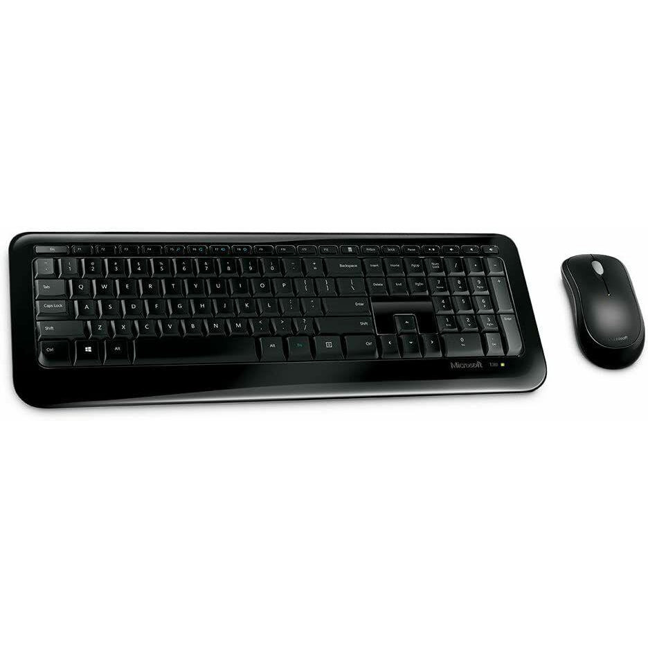 Microsoft Wireless Desktop 850 Keyboard and Mouse - Black - New