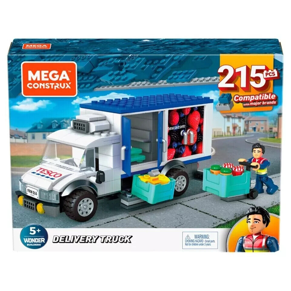 Mega Construx Tesco Delivery Truck - Fair | Stock Must Go