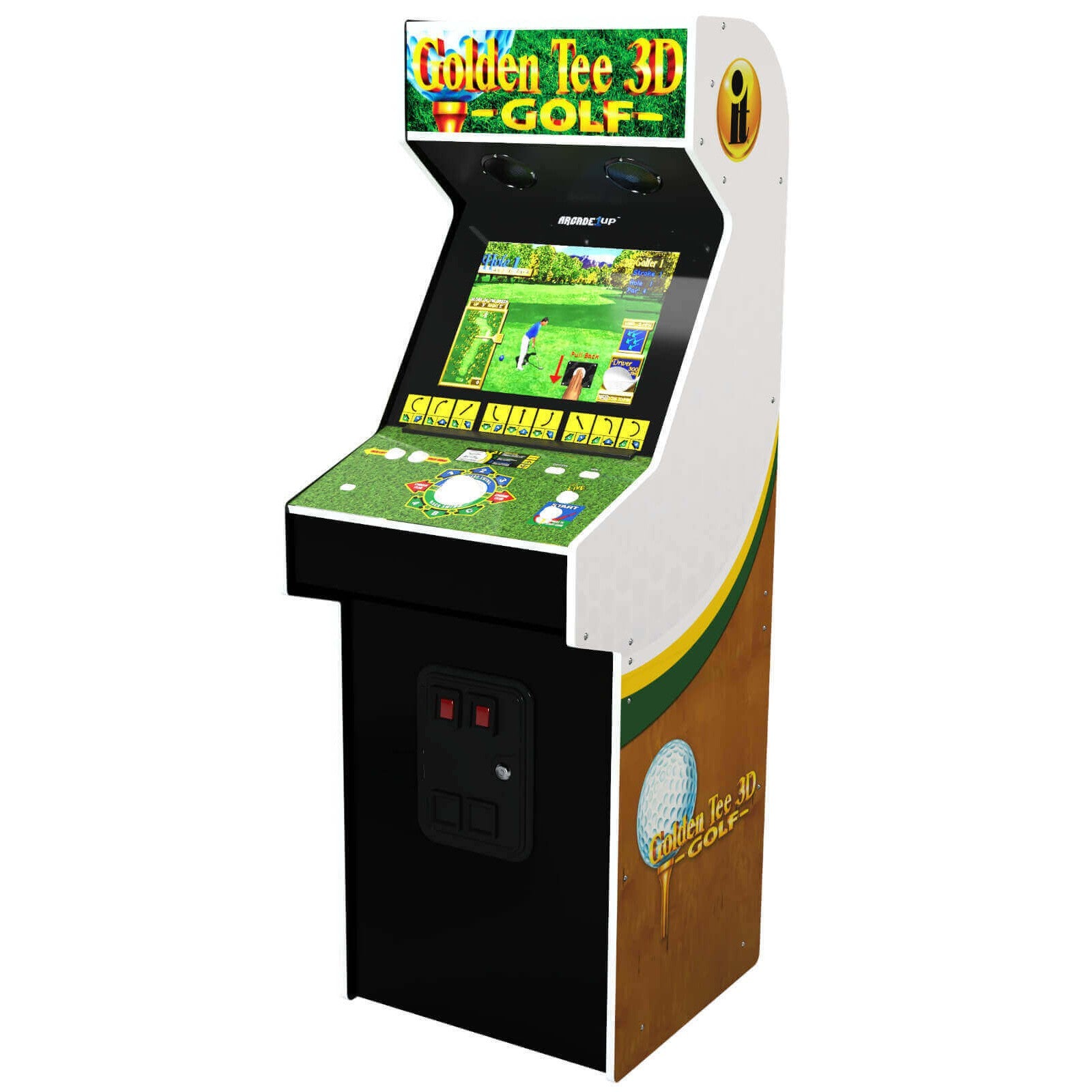 Arcade1Up Golden Tee 3D Golf Arcade Machine | Stock Must Go