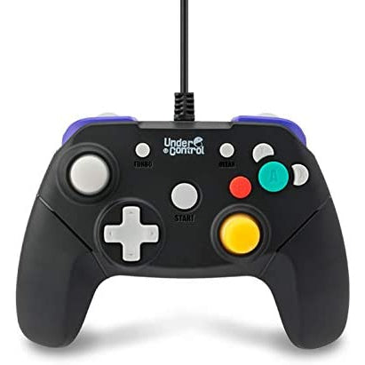 Under Control Manette Filaire Compatible Game Cube Controller - Black