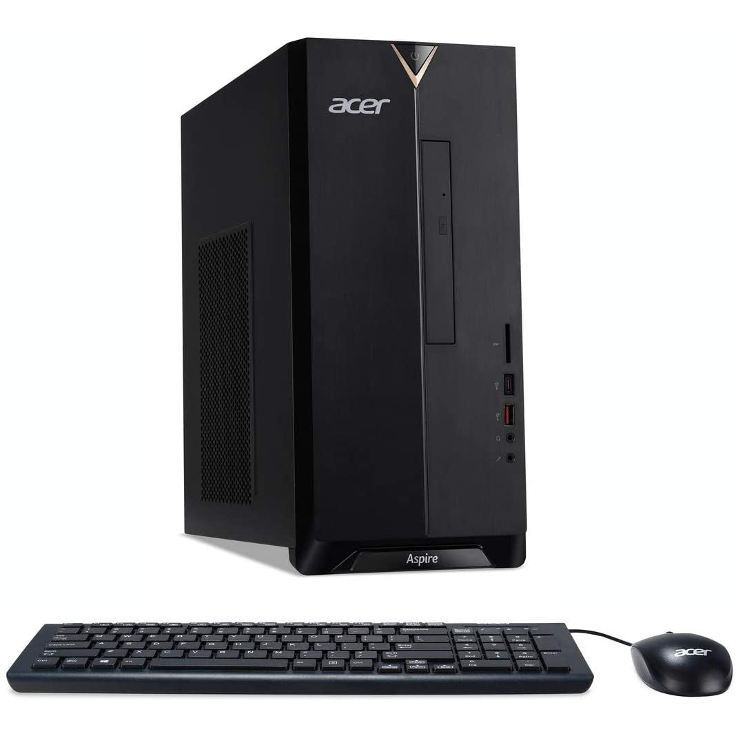 Acer Aspire Desktop PC, 8GB RAM, Intel Core i5 - Black | Stock Must Go