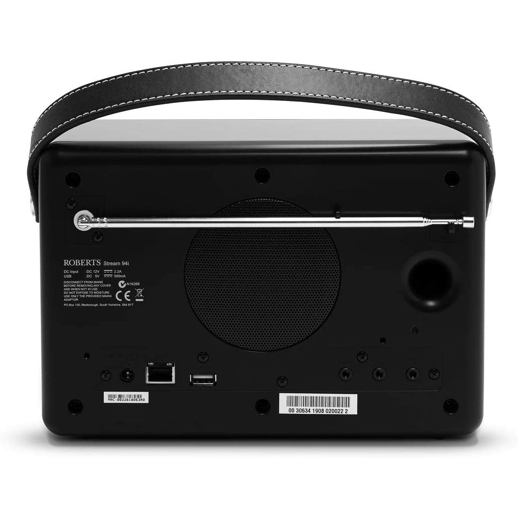 Roberts Stream 94L DAB+/FM/Internet Smart Radio - Black
