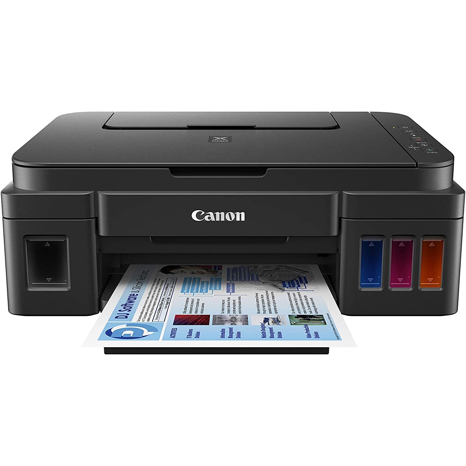 Canon Pixma G3501 All-In-One Wireless WiFi Printer - Black - Pristine ...