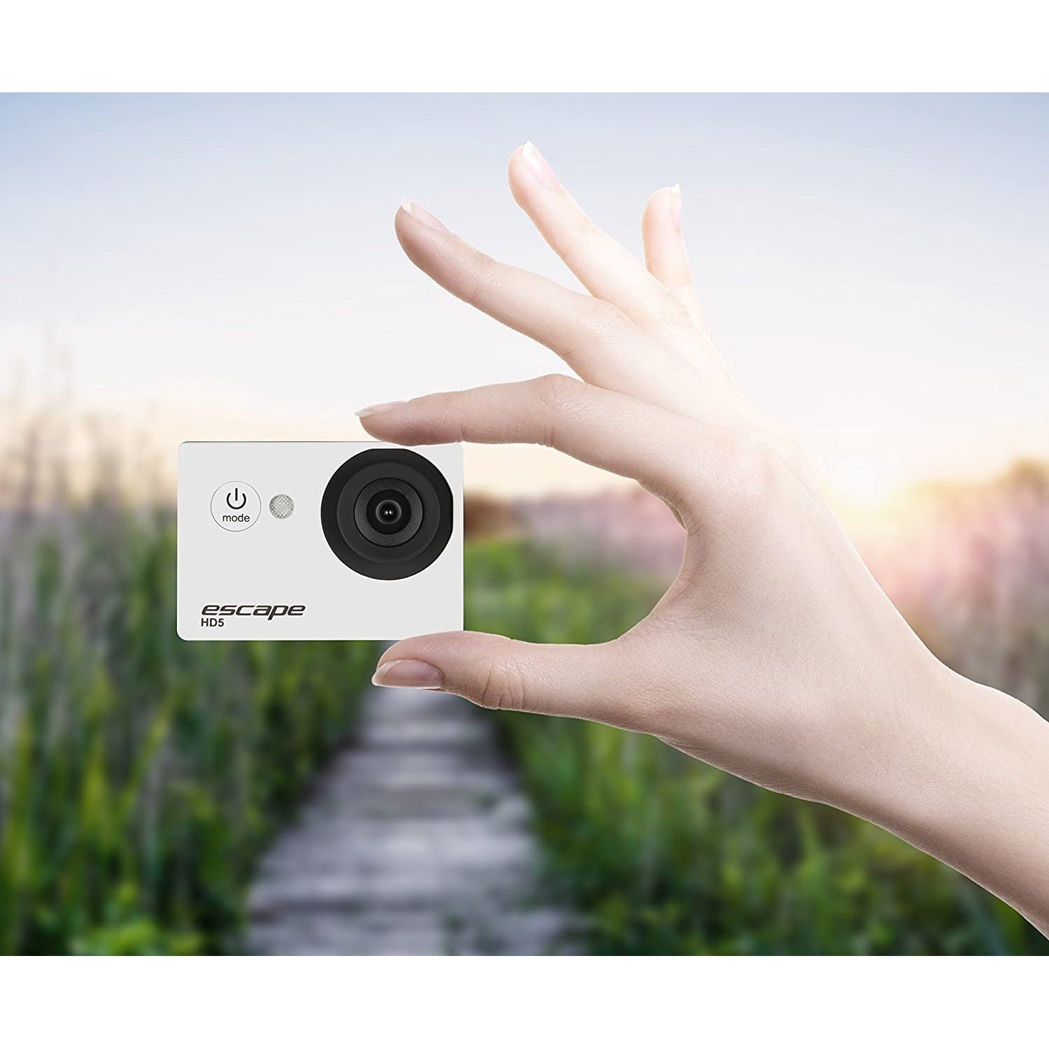 Kitvision Escape HD5 Action Camera - White / Black | Stock Must Go