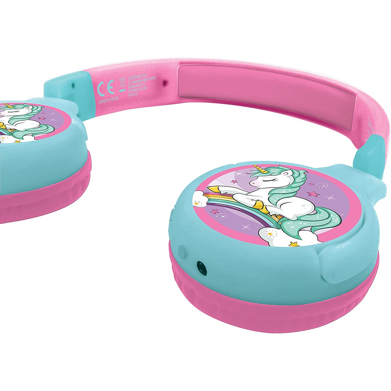 Lexibook HPBT010UNI Wireless Bluetooth Kids Headphones - Unicorn