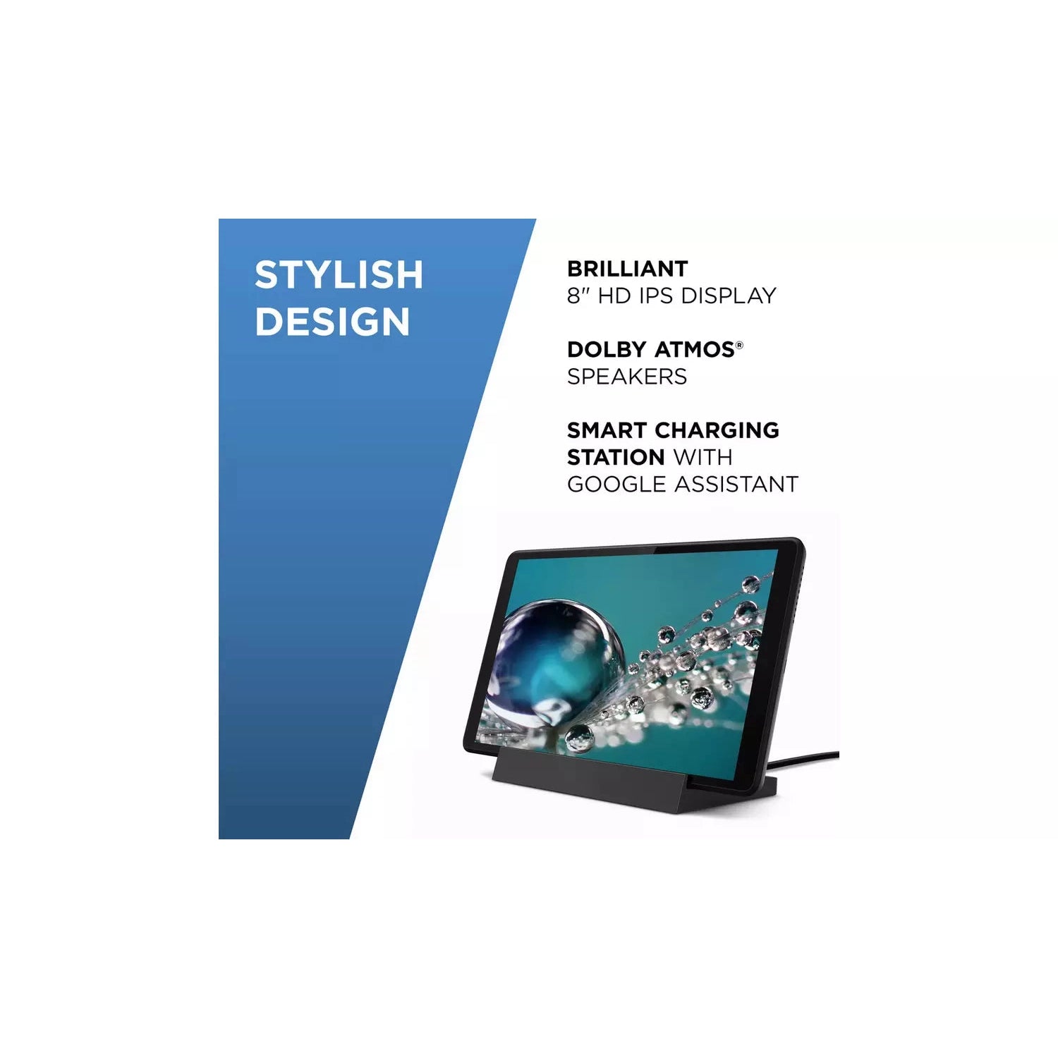 Lenovo M8 Smart Tab 8", 32GB Tablet - Grey (TB-8505XS) - Refurbished G