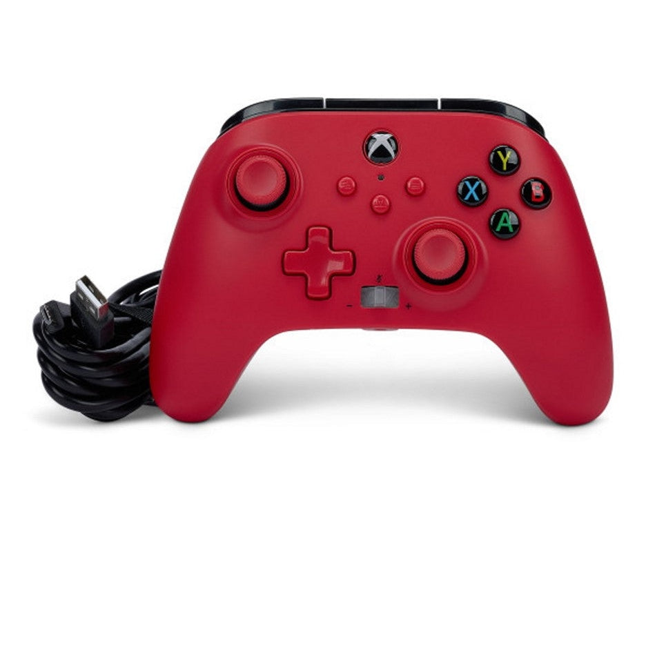 PowerA Enhanced Wired Controller - Artisan Red | Stock Must Go