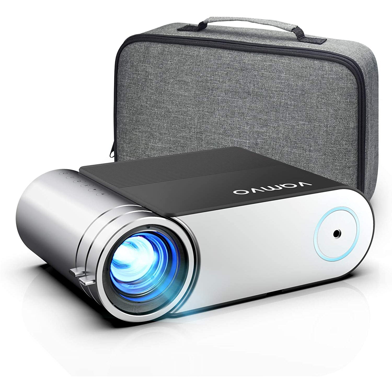 Vamvo L4200 Projector, Mini Portable Projector 1080p Full HD 5500 Lux ...