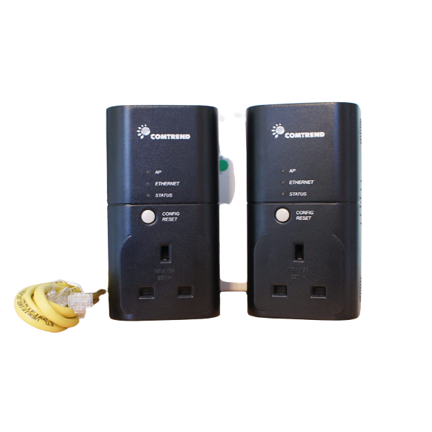 Comtrend Powerline Ethernet Adapter - Black