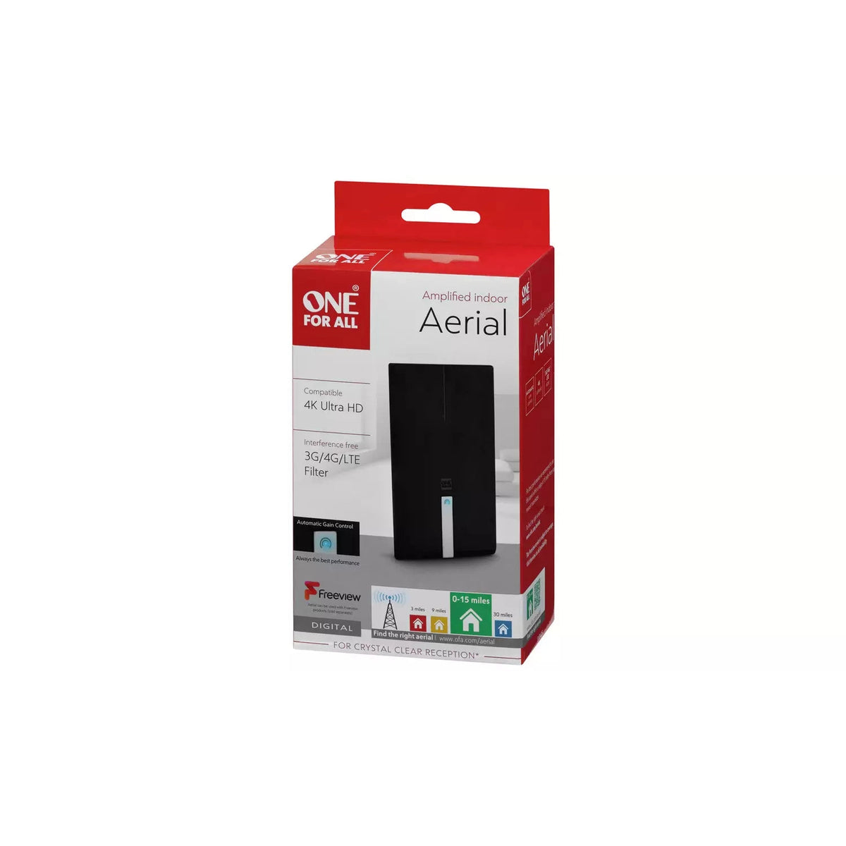 One For All SV9425 Amplified Indoor HD TV Aerial - Refurbished Excelle