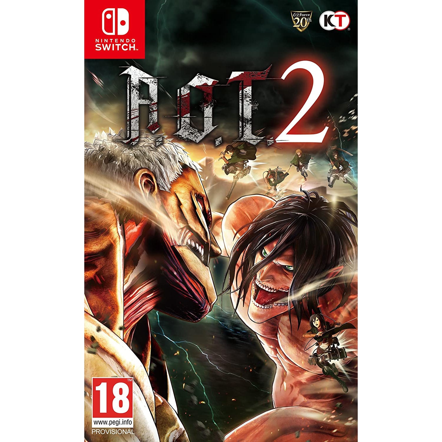 A.O.T 2 Attack on Titan 2 Nintendo Switch Stock Must Go