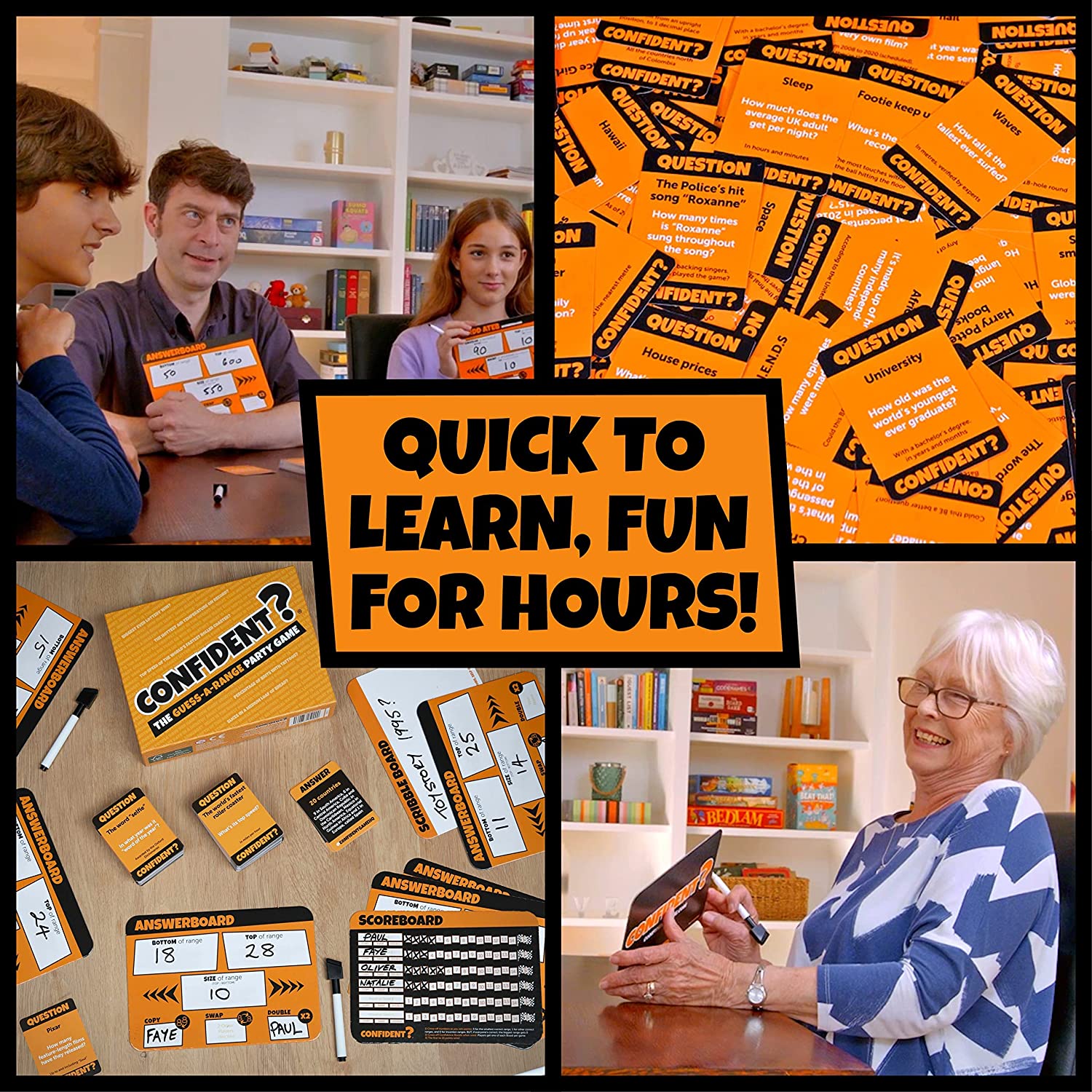 Confident Board Game – Stock Must Go