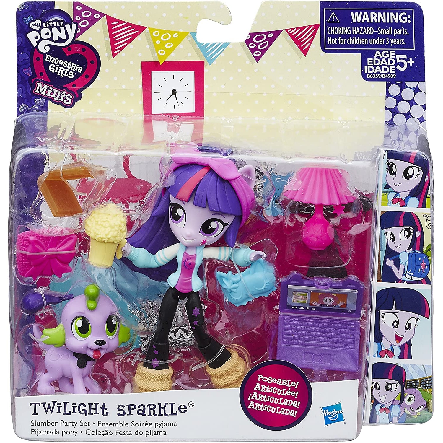 My Little Pony Equestria Girls Minis Twilight Sparkle Slumber Party Se