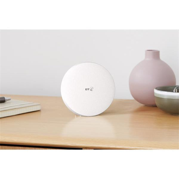 BT Mini Whole Home Wi-Fi, Single Disc, White | Stock Must Go