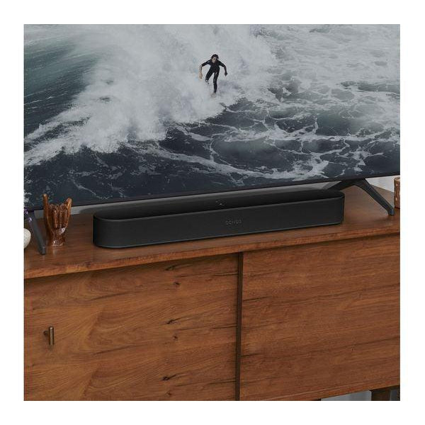 Sonos Beam (Gen 2) Compact Smart Sound Bar with Dolby Atmos, Black