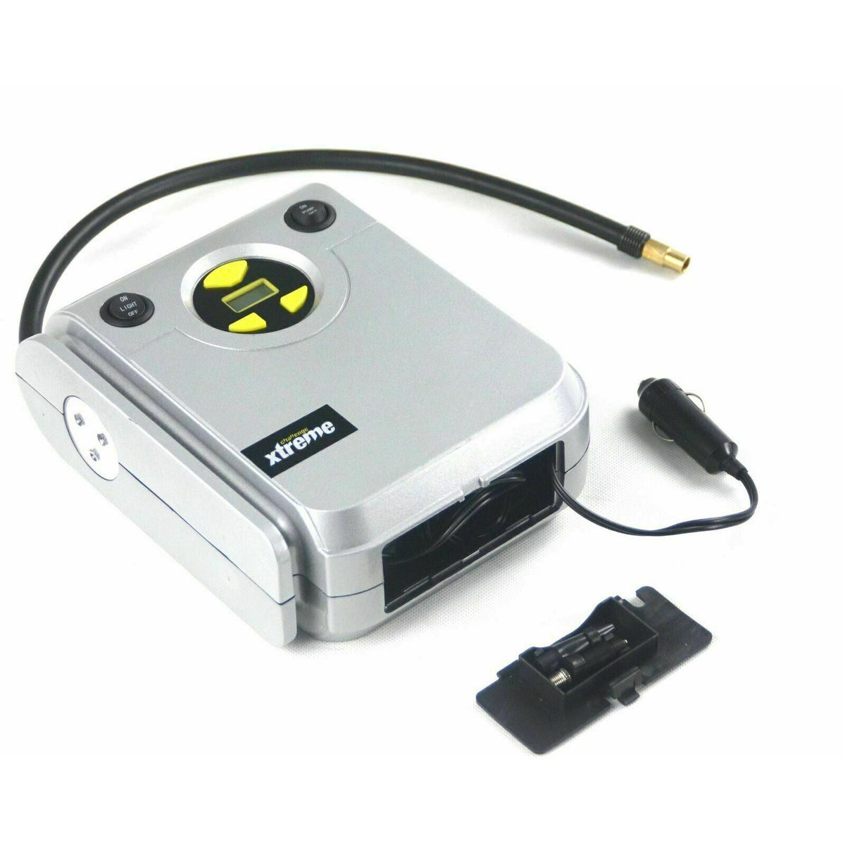 Challenge Xtreme Digital 12V Tyre Inflator - Silver – Stock Must Go